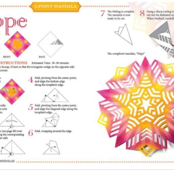 Thunder Bay Press | Art | Kirigami Mandalas Book | Poshmark
